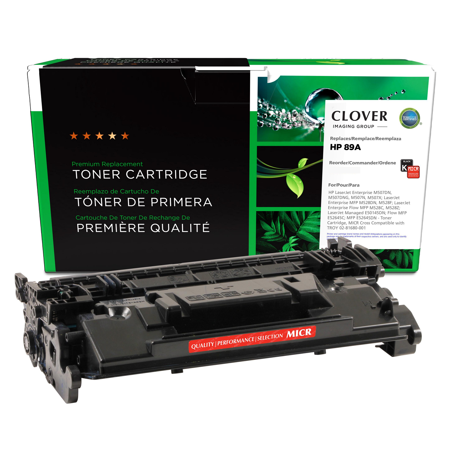 CF289A MICR 89A MICR MICR Toner Cartridge 201530P HP LaserJet ...
