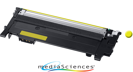 Media Sciences Y406S CLT-Y406S SU466A Toner Cartridge Yellow 50851 Samsung CLP-365 CLP-365W CLX ...